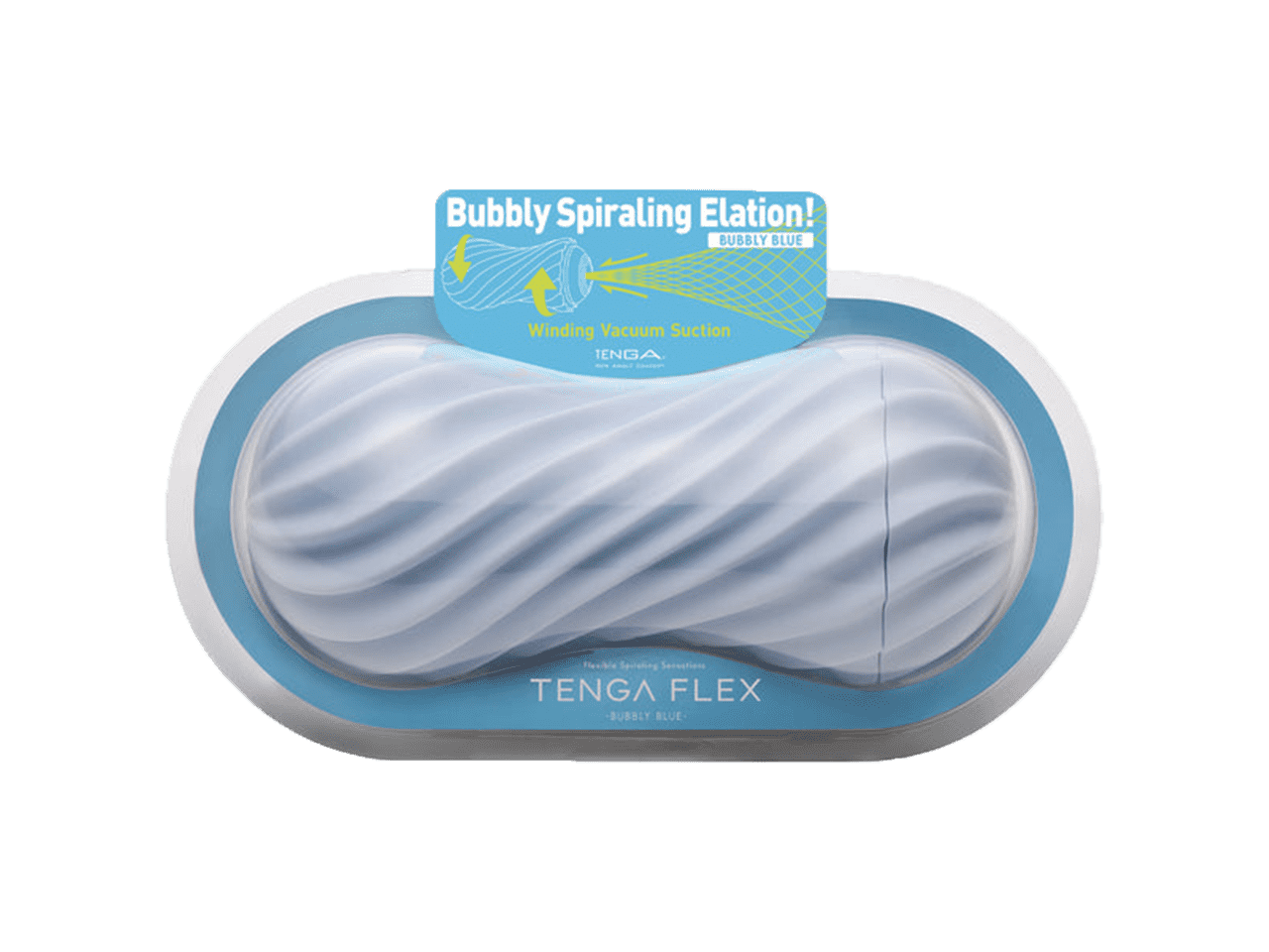 Tenga Flex Bubbly Blue Texture Ratings & Reviews | TechySex